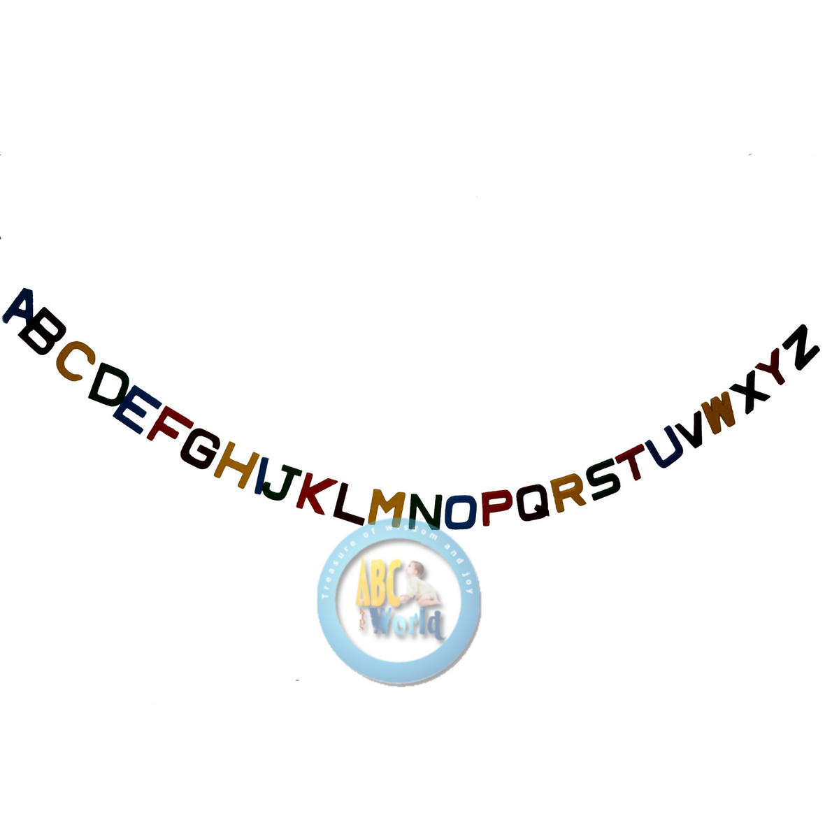 Hanging Alphabets Capital – ABC KIDS WORLD