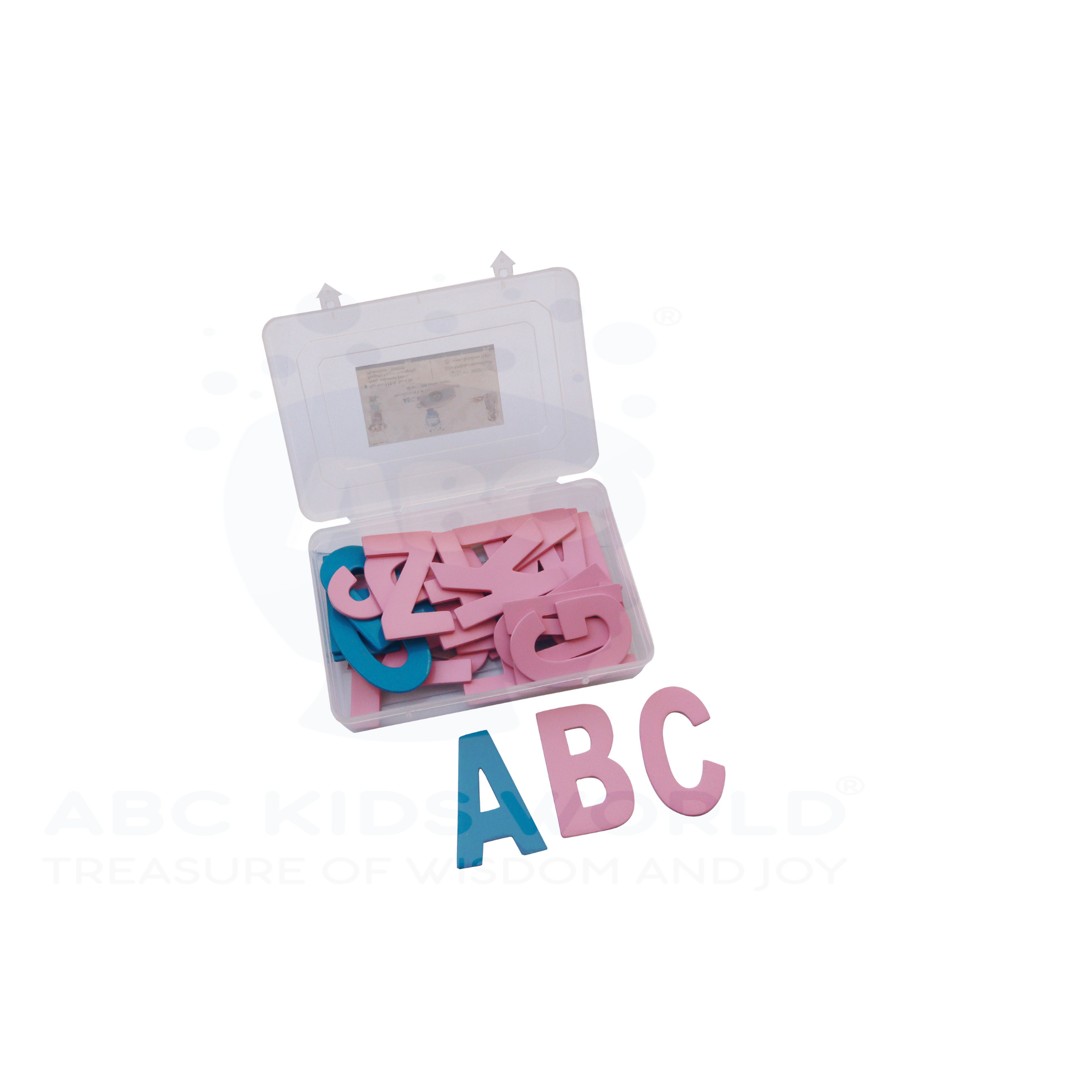 Montessori Movable Capital Alphabets (Pink, Blue) – ABC KIDS WORLD