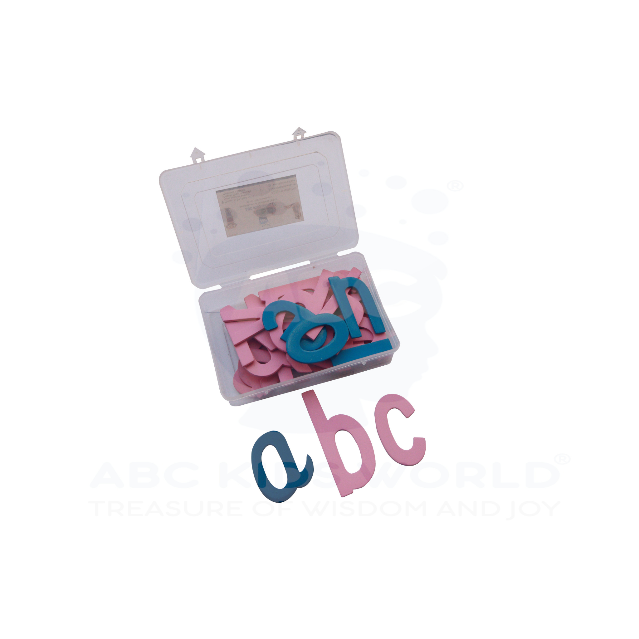 Montessori Movable Small Alphabets (Pink, Blue) – ABC KIDS WORLD