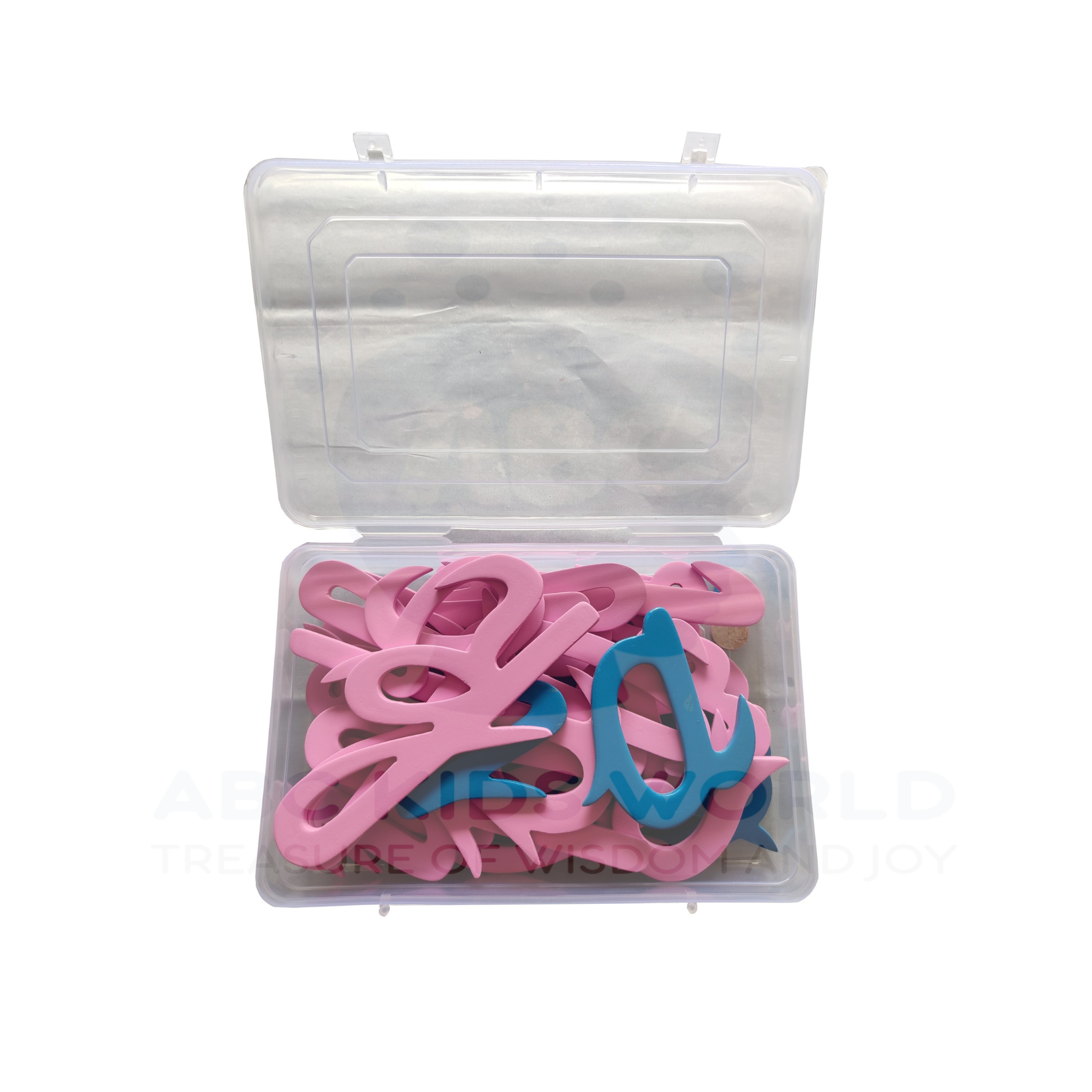 Montessori Movable Cursive Alphabets (Pink, Blue) – ABC KIDS WORLD