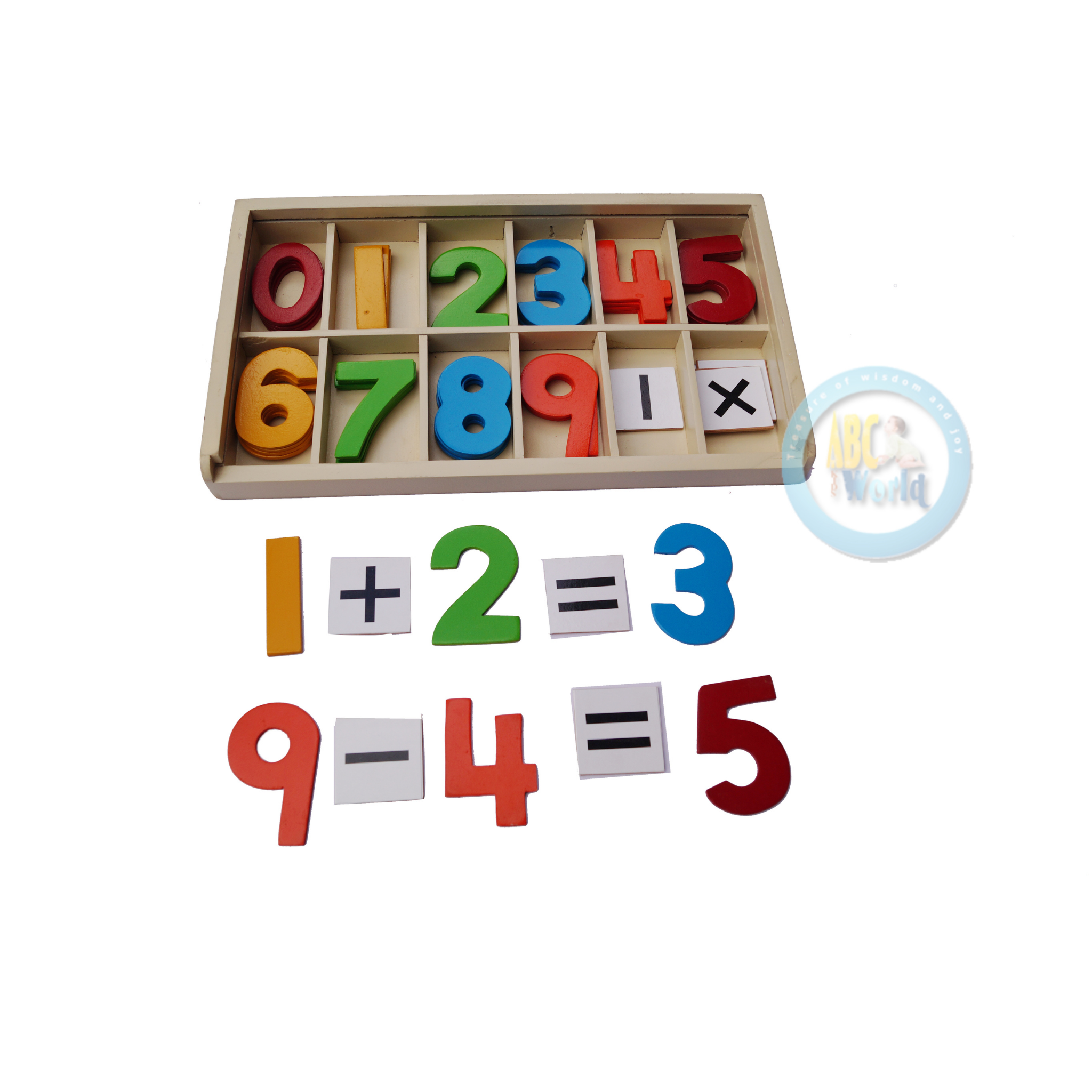Movable Numbers (5 set in a box) – ABC KIDS WORLD