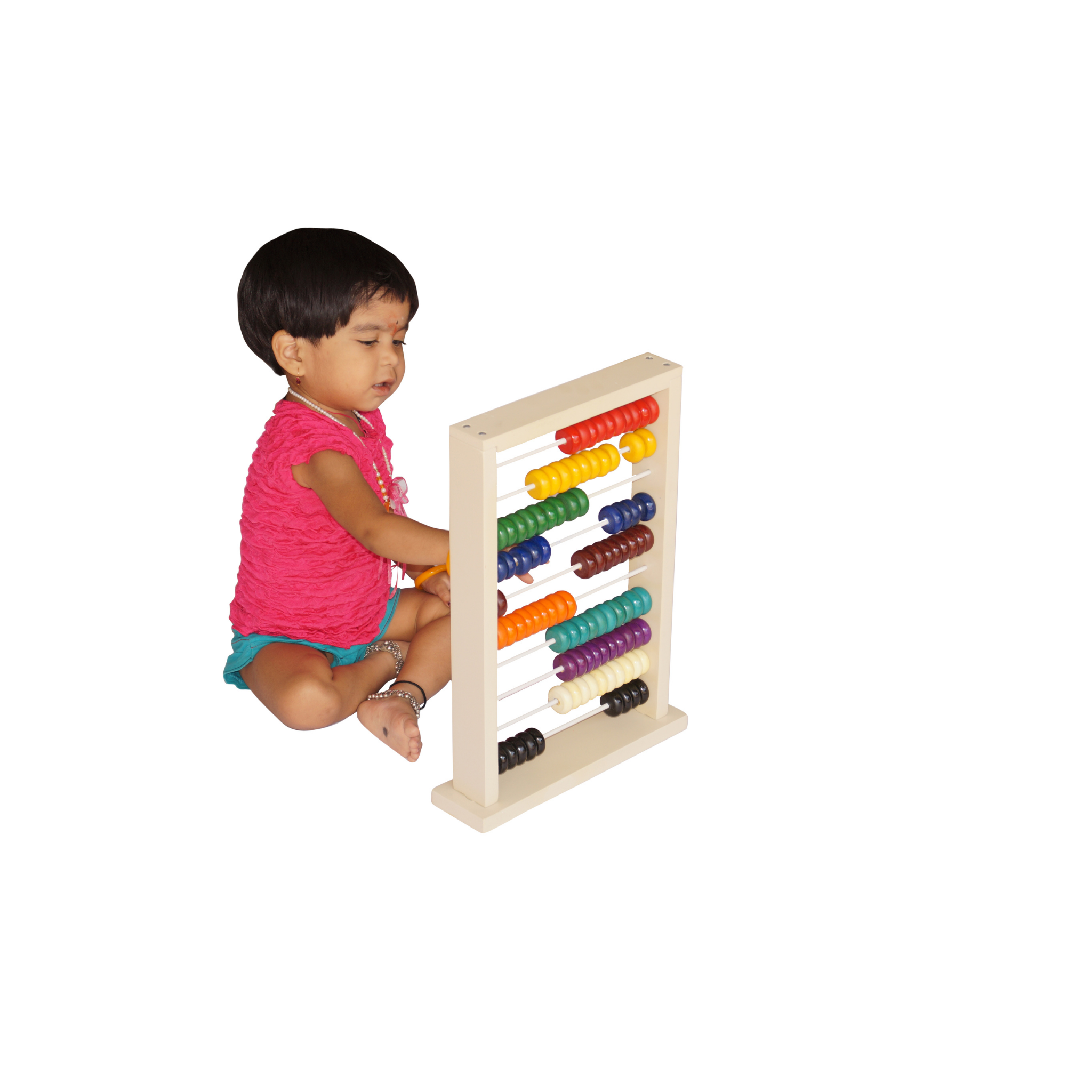 Standard Abacus 10 to 10 with Wooden Beads – ABC KIDS WORLD